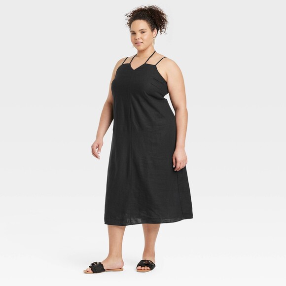 Universal Thread | Dresses | Universal Threads Linen Midi Sundress ...